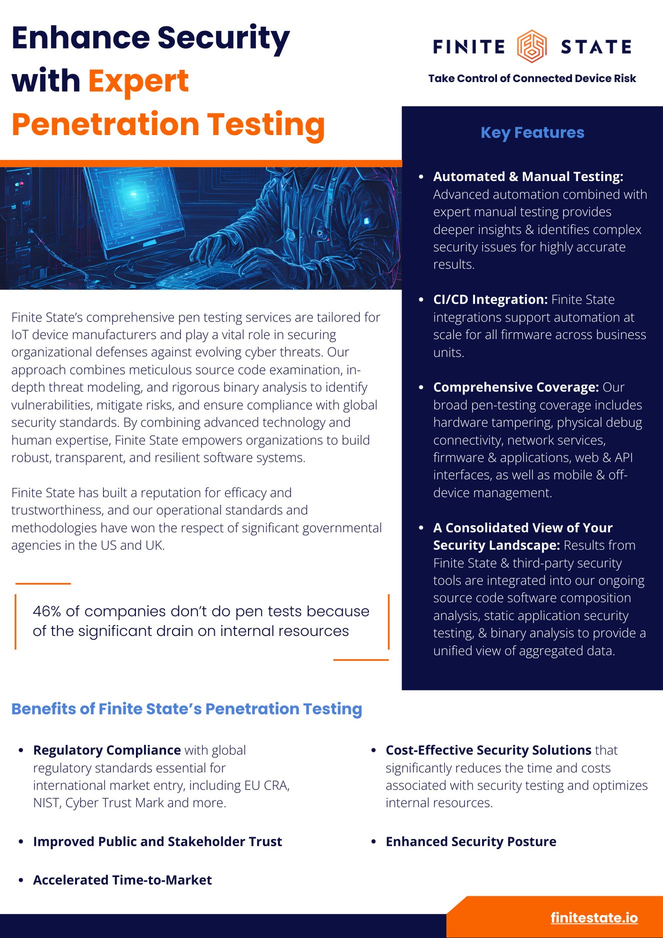 Finite State Penetration Testing Services (Free Datasheet)