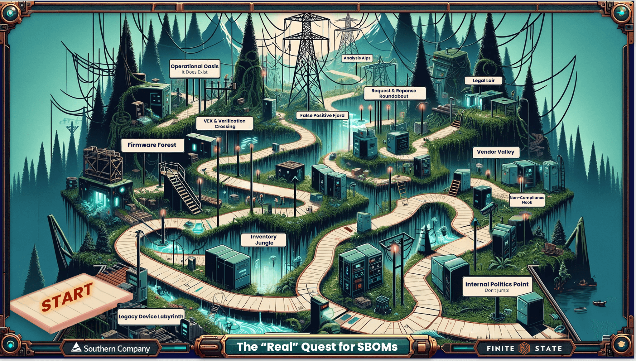 The SBOM Quest & the Legend of the SBOM’d Substation