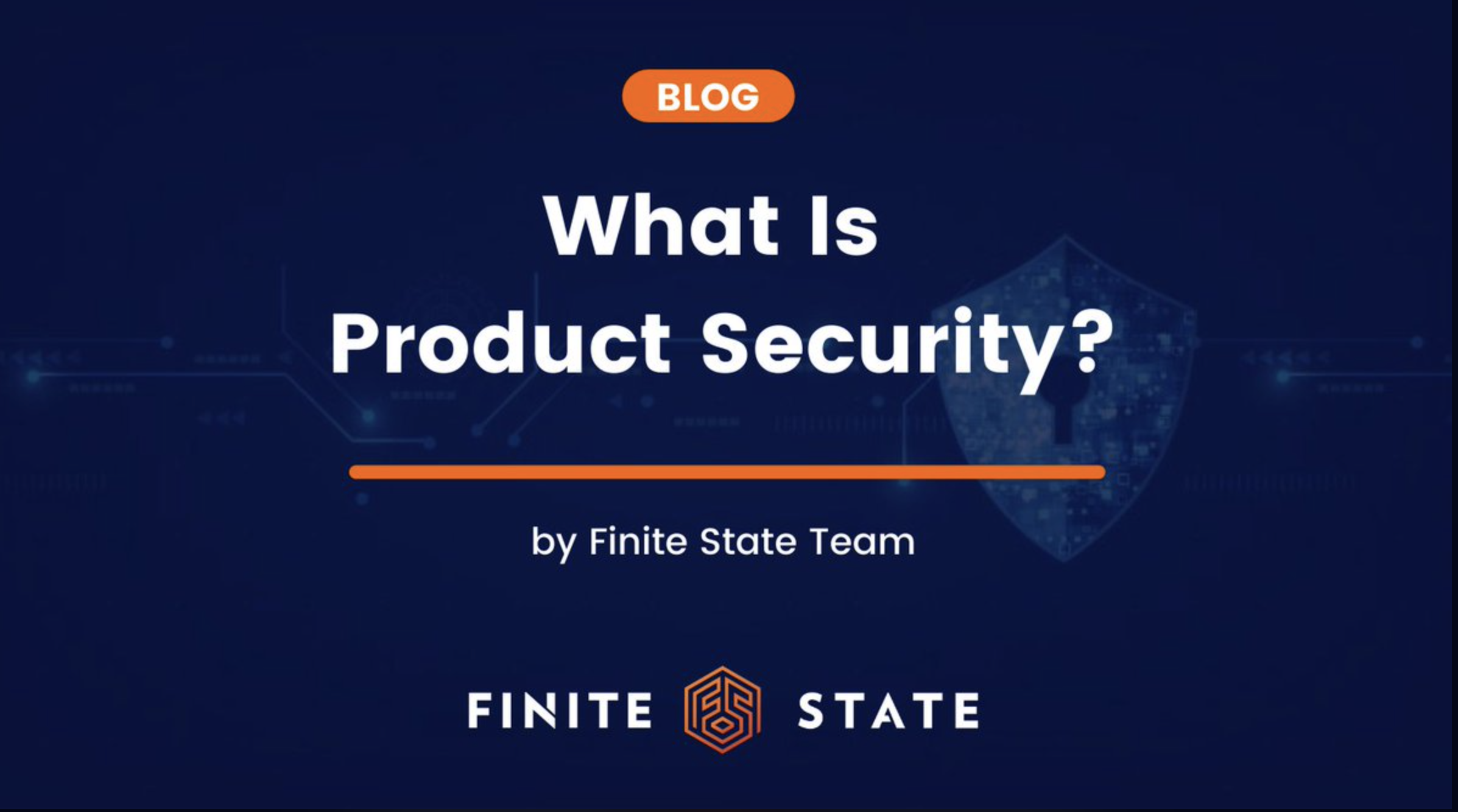 What Is Product Security?